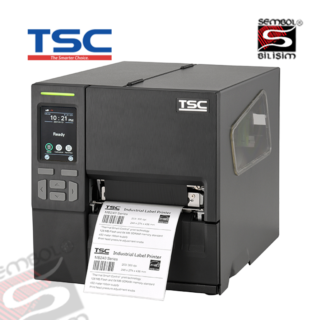 TSC MB 240 T BARKOD YAZICI - Sembol Bilişim ve Matbaacılık Sanayi ...